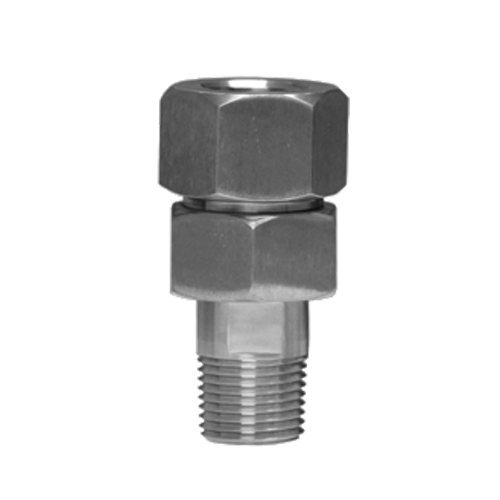 Swivel Gauge Adapters - Hex Valve